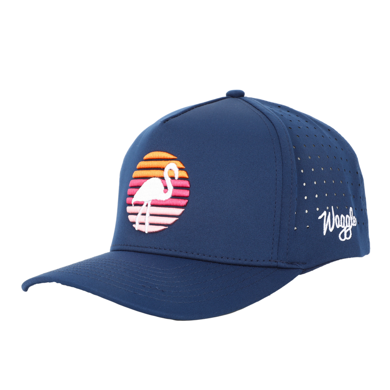 Waggle Flamingo Snapback Hat Pga Tour Superstore